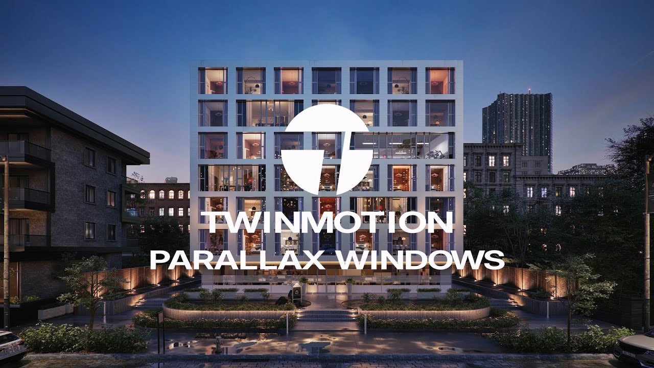 Twinmotionの新機能「Parallax Windows」 | ボーンデジタルストア CGiN